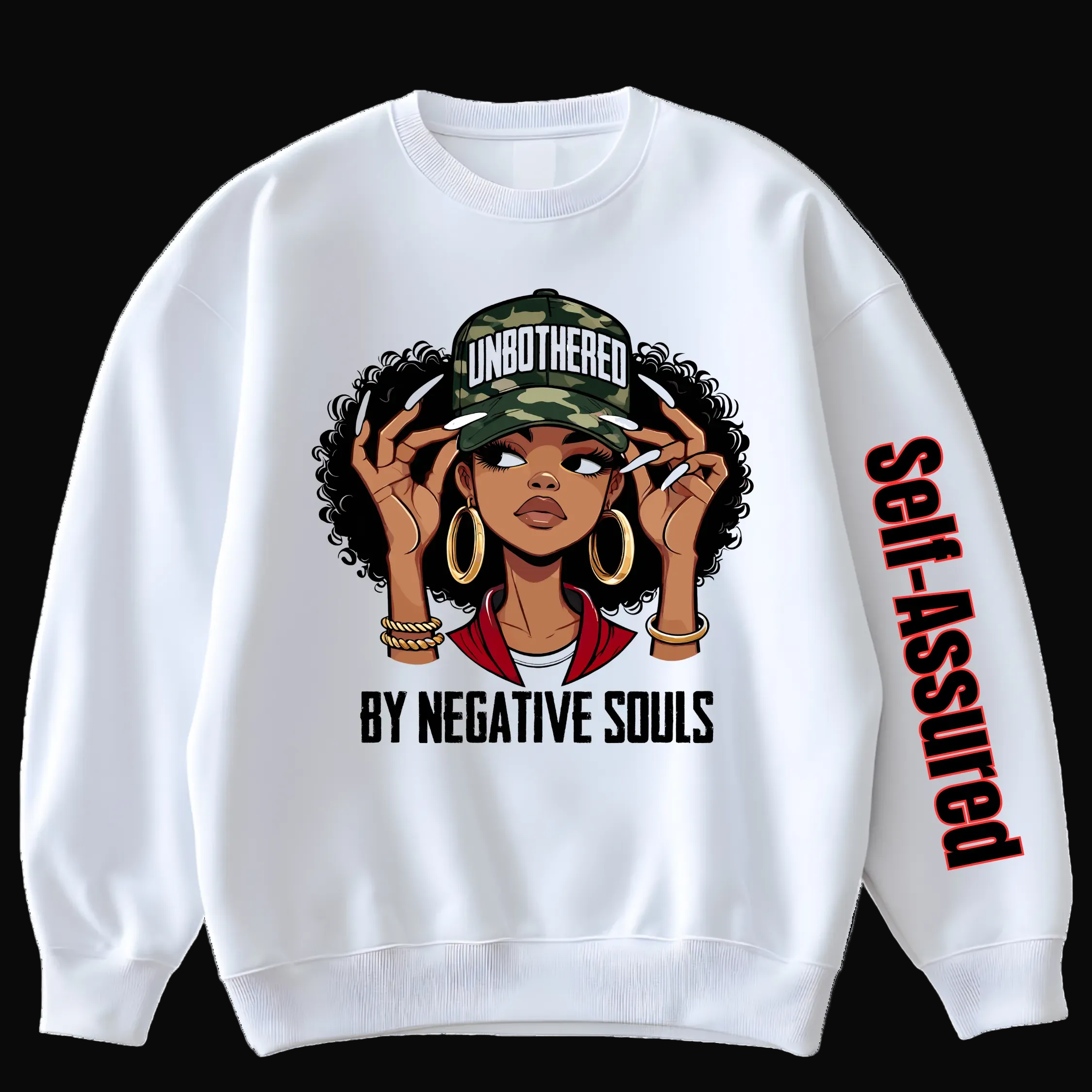 Unbothered By Negative Souls – Kustomized Kre8tionz